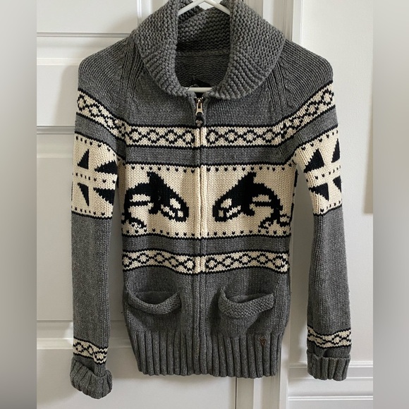 TNA | Sweaters | Tna Lambs Wool Zip Cardigan | Poshmark